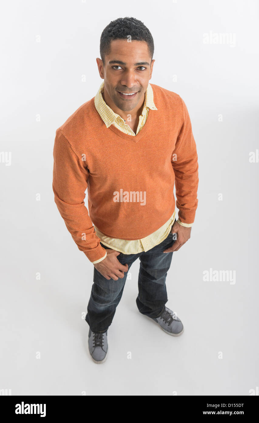 Portrait of man, studio shot Stock Photo - Alamy