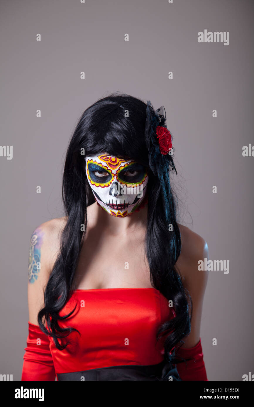 Sugar Skull Costume Dress