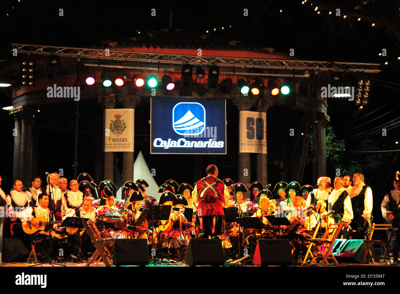 night live show in the Canaries (Carnival Stock Photo - Alamy