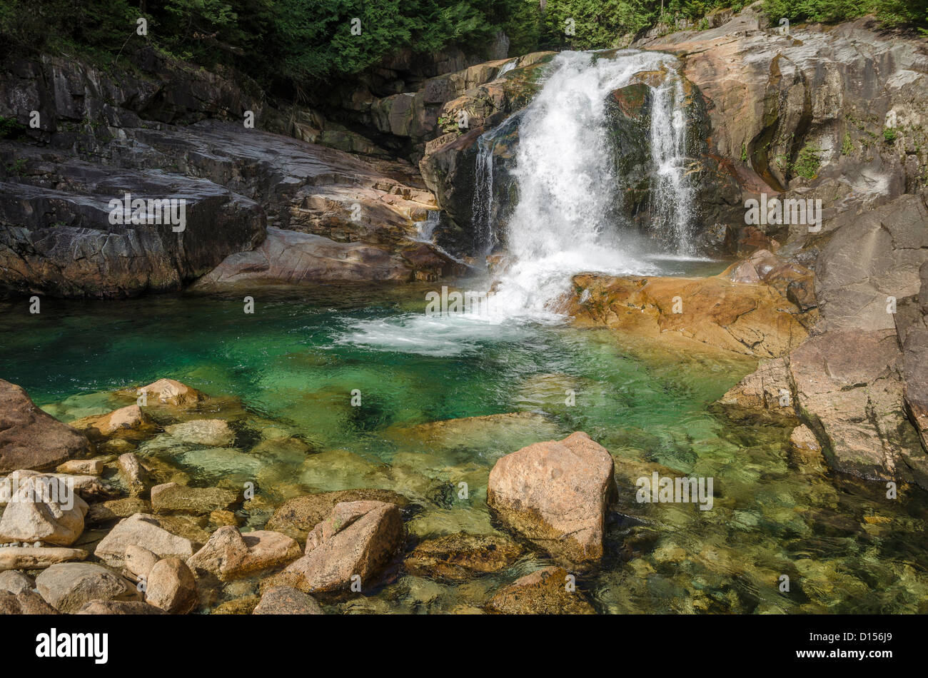 Lower Falls, Golden Ears Provincial Park, British Columbia, Canada ...