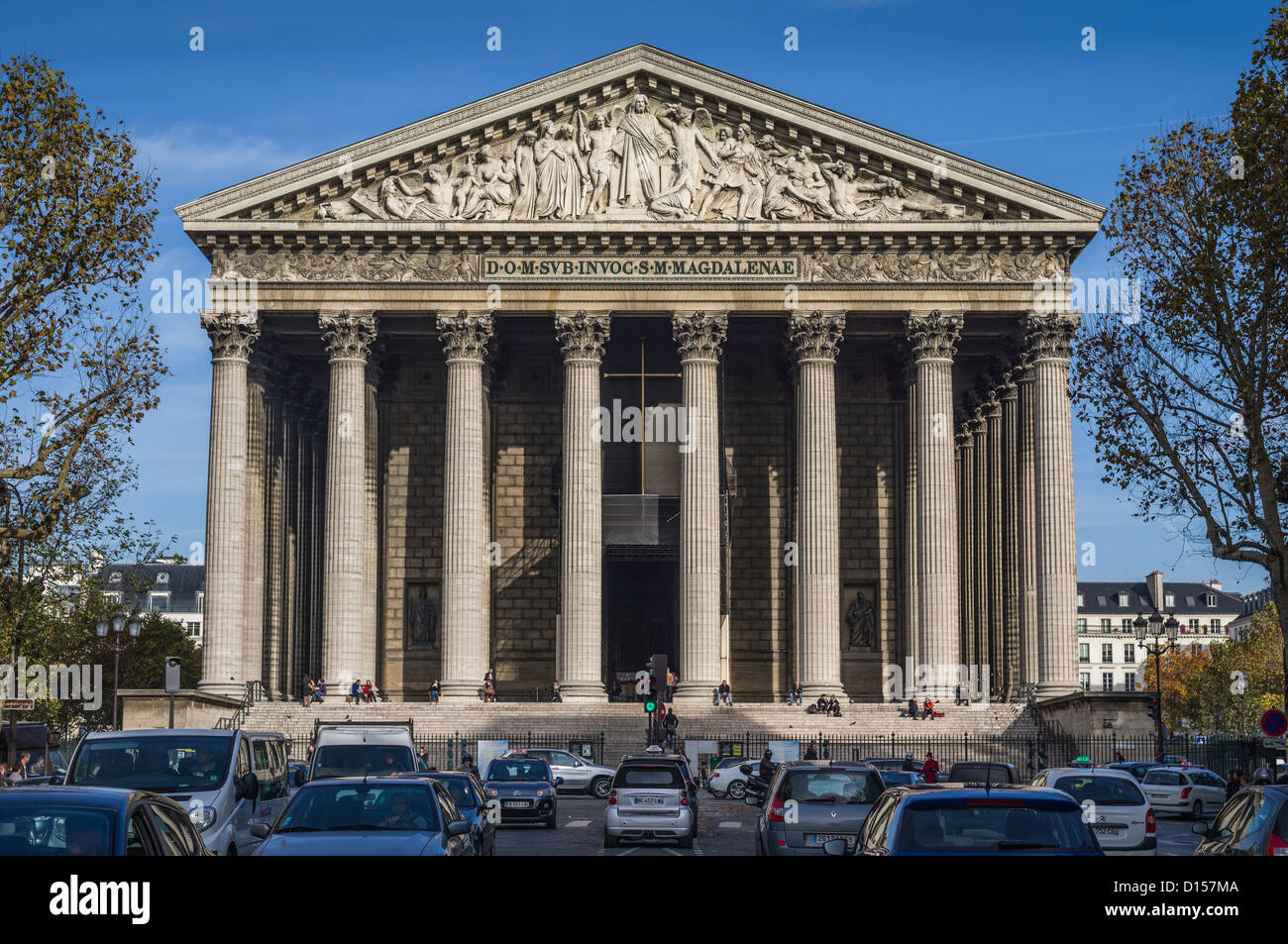 MADELEINE CHURCH PARIS FRANCE Stock Photo - Alamy