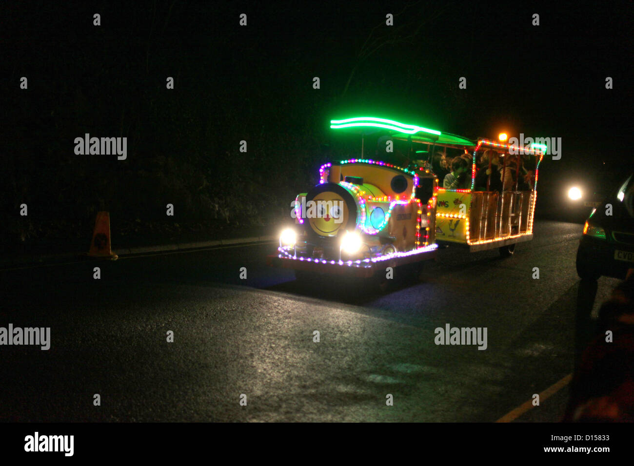 Activities ongoing during the Cheddar Festive night 2012 Stock Photo ...