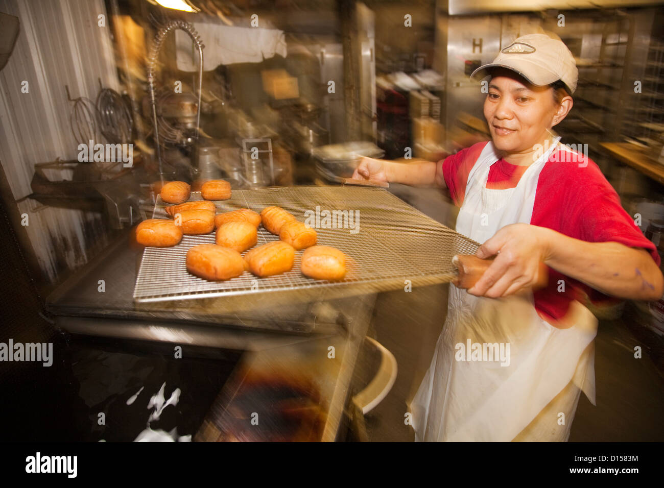 Hawaii, Maui, Wailuku, Home Made Bakery, Fresh Malasadas (Local ...