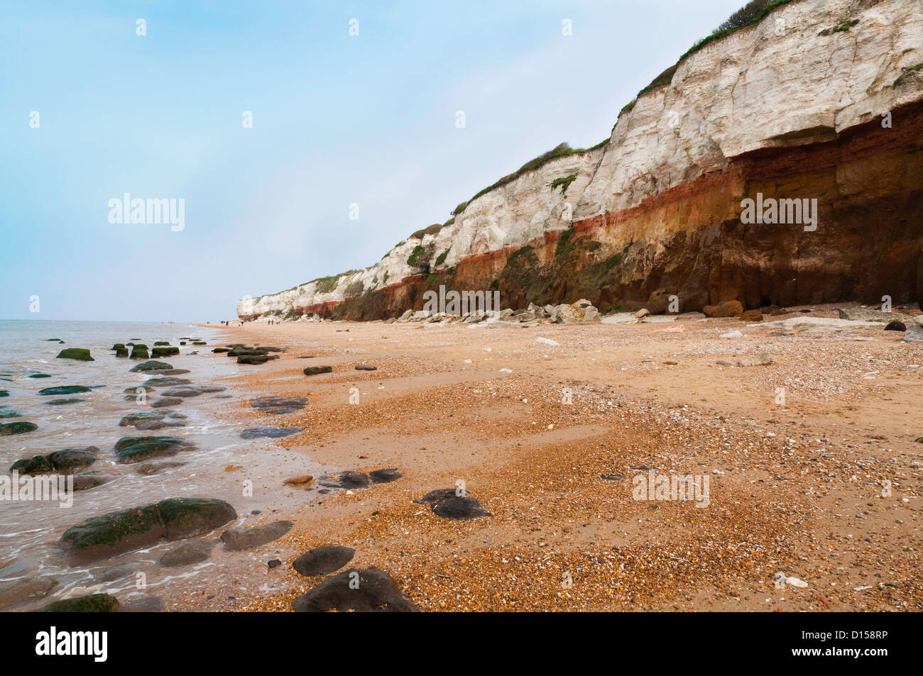 The cliffs at Old Hunstanton, Norfolk, England Stock Photo - Alamy