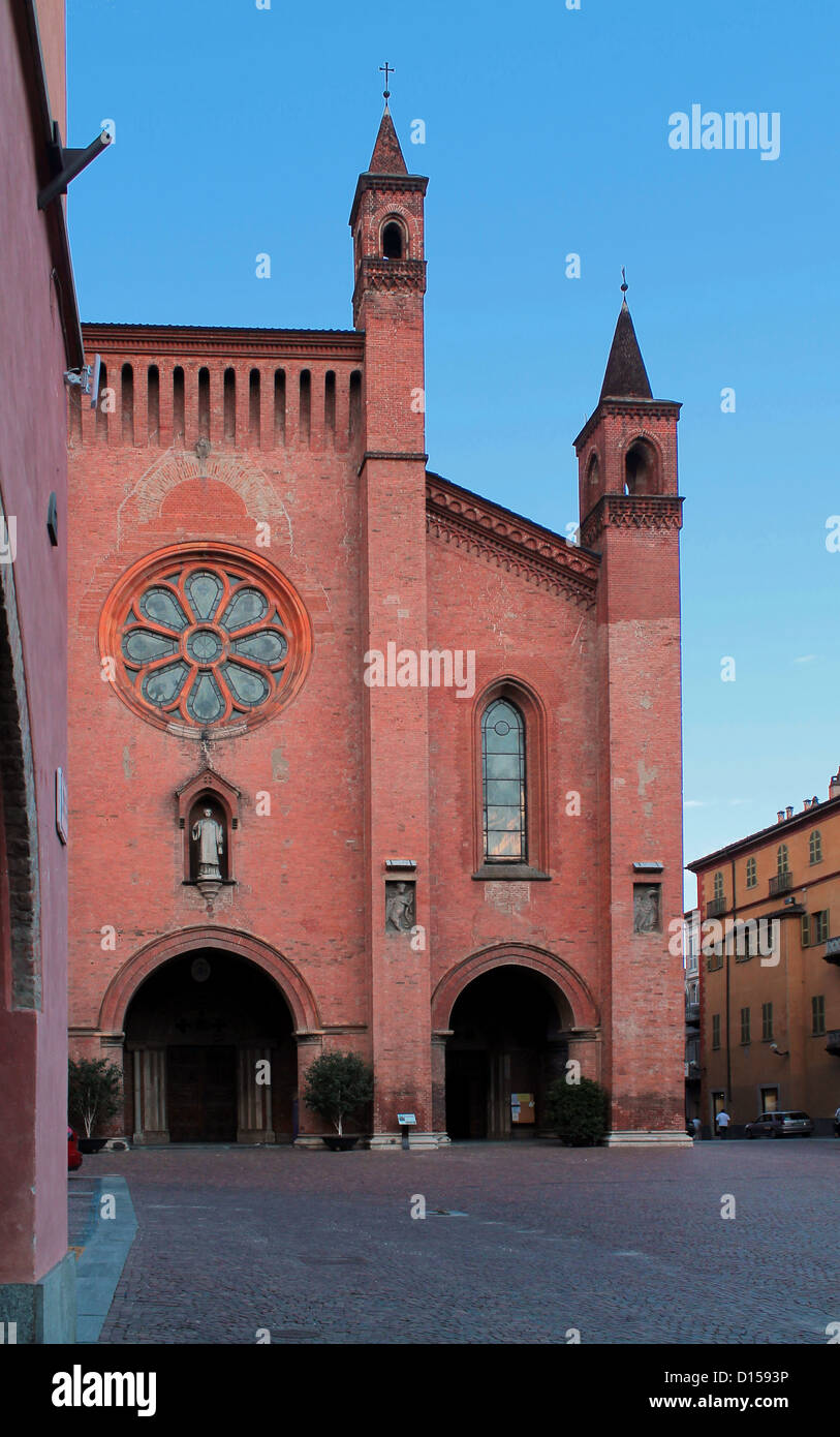 Cathedral of Alba (Duomo di Alba Stock Photo - Alamy
