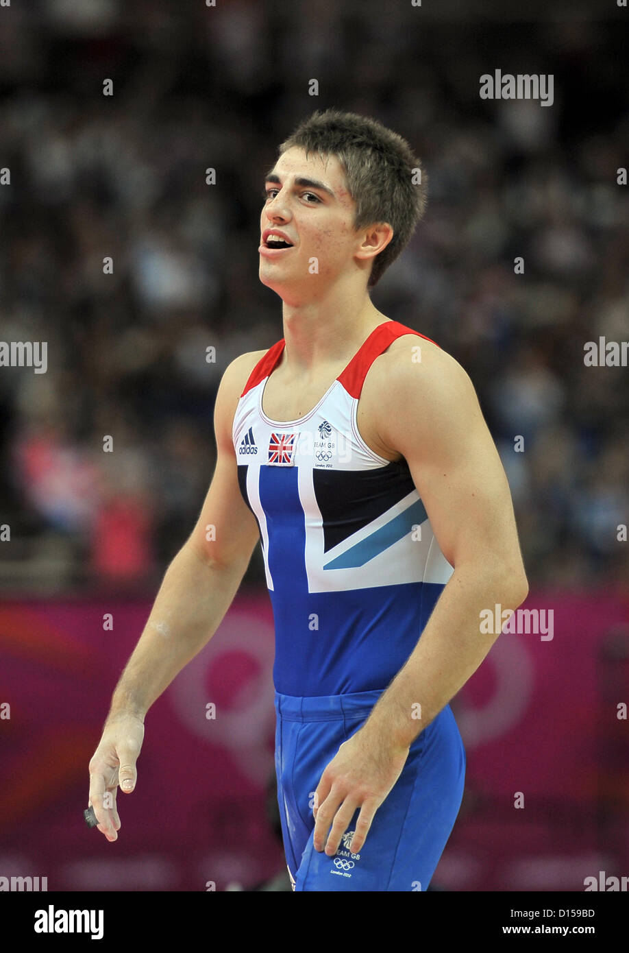 Max Whitlock (GBR, Great Britain). Individual Gymnastics Stock Photo ...