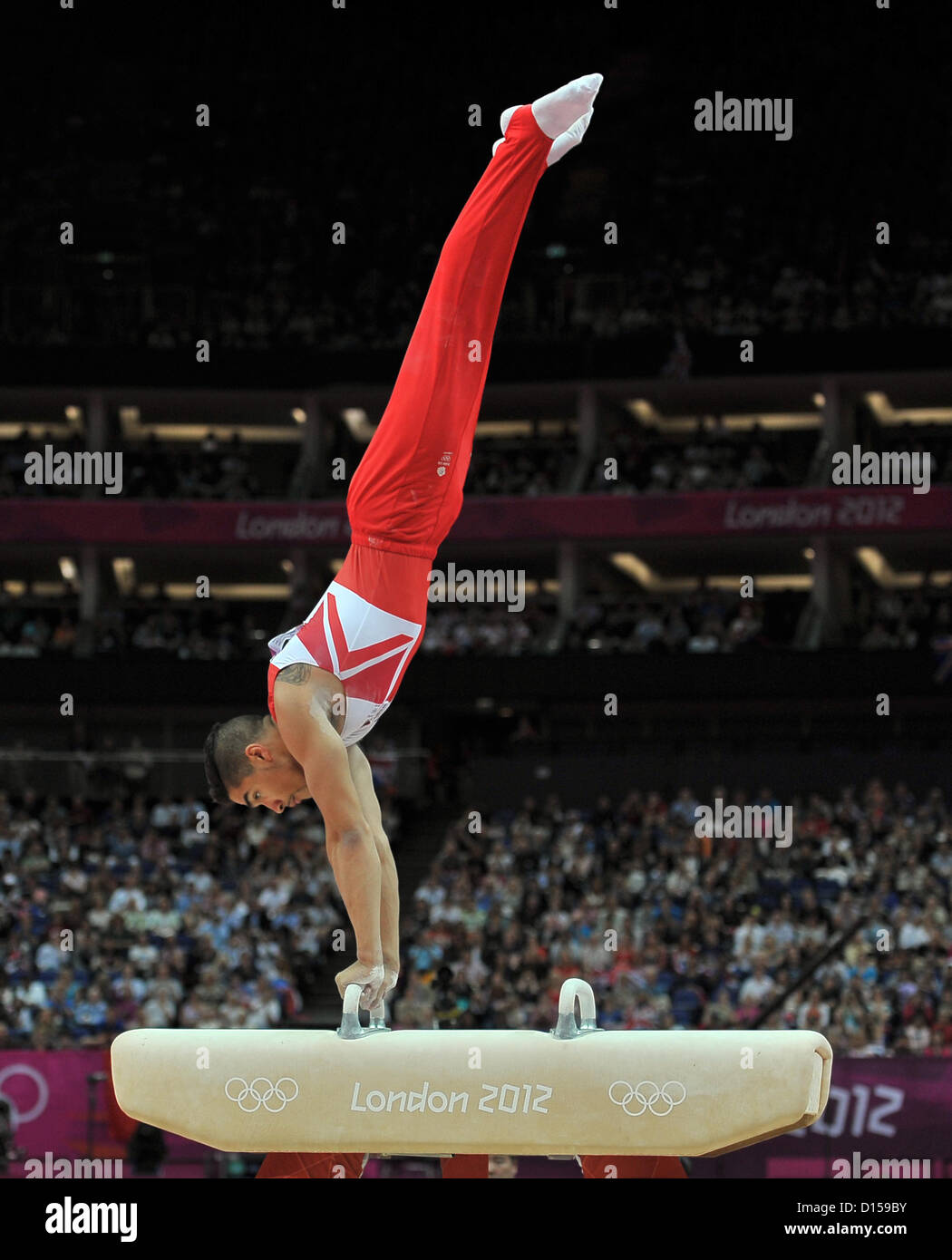 Louis Smith (GBR, Great Britain). Individual Gymnastics Stock Photo - Alamy