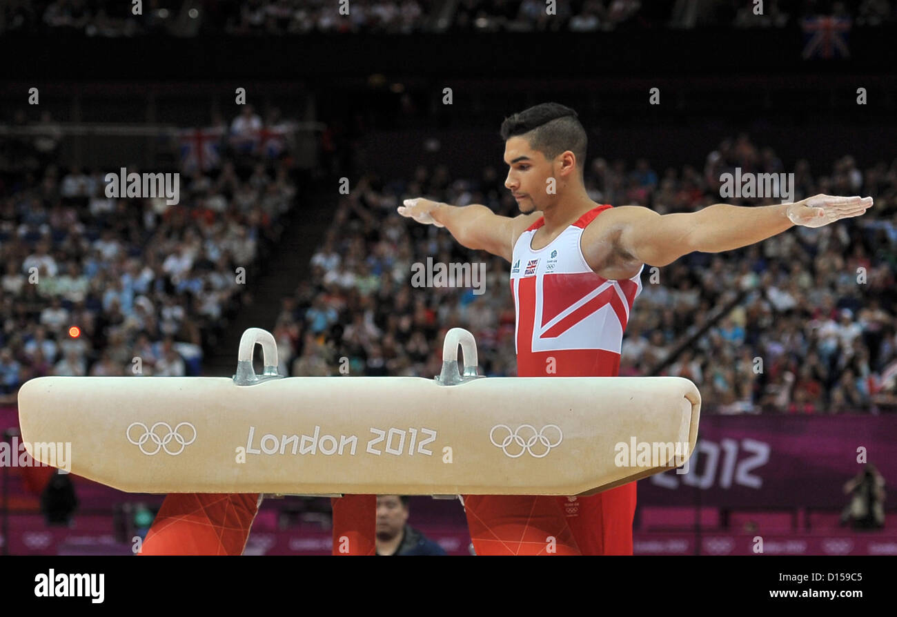 Louis Smith (GBR, Great Britain). Individual Gymnastics Stock Photo - Alamy