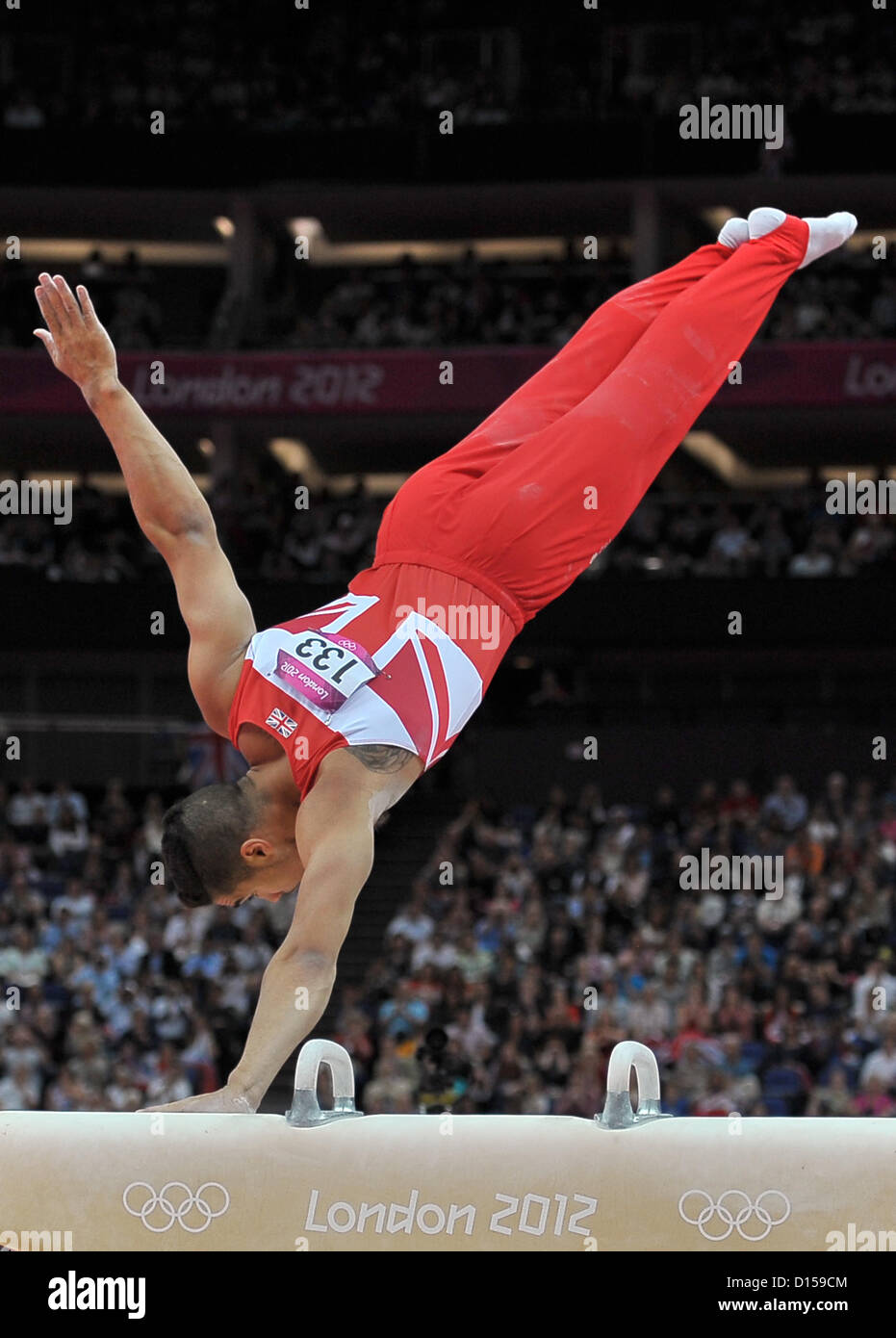 Louis Smith (GBR, Great Britain). Individual Gymnastics Stock Photo - Alamy