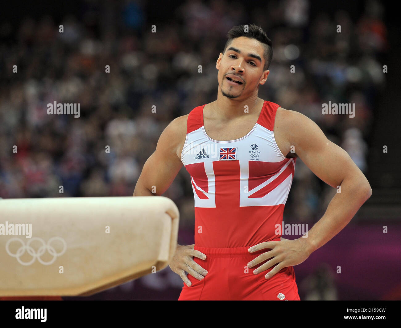 Louis Smith (GBR, Great Britain). Individual Gymnastics Stock Photo - Alamy