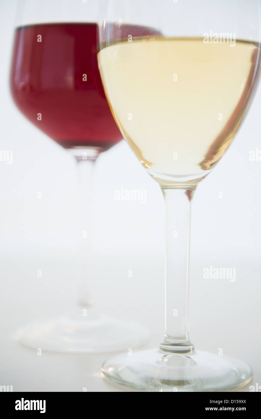 Two simple wine glasses hi-res stock photography and images - Alamy