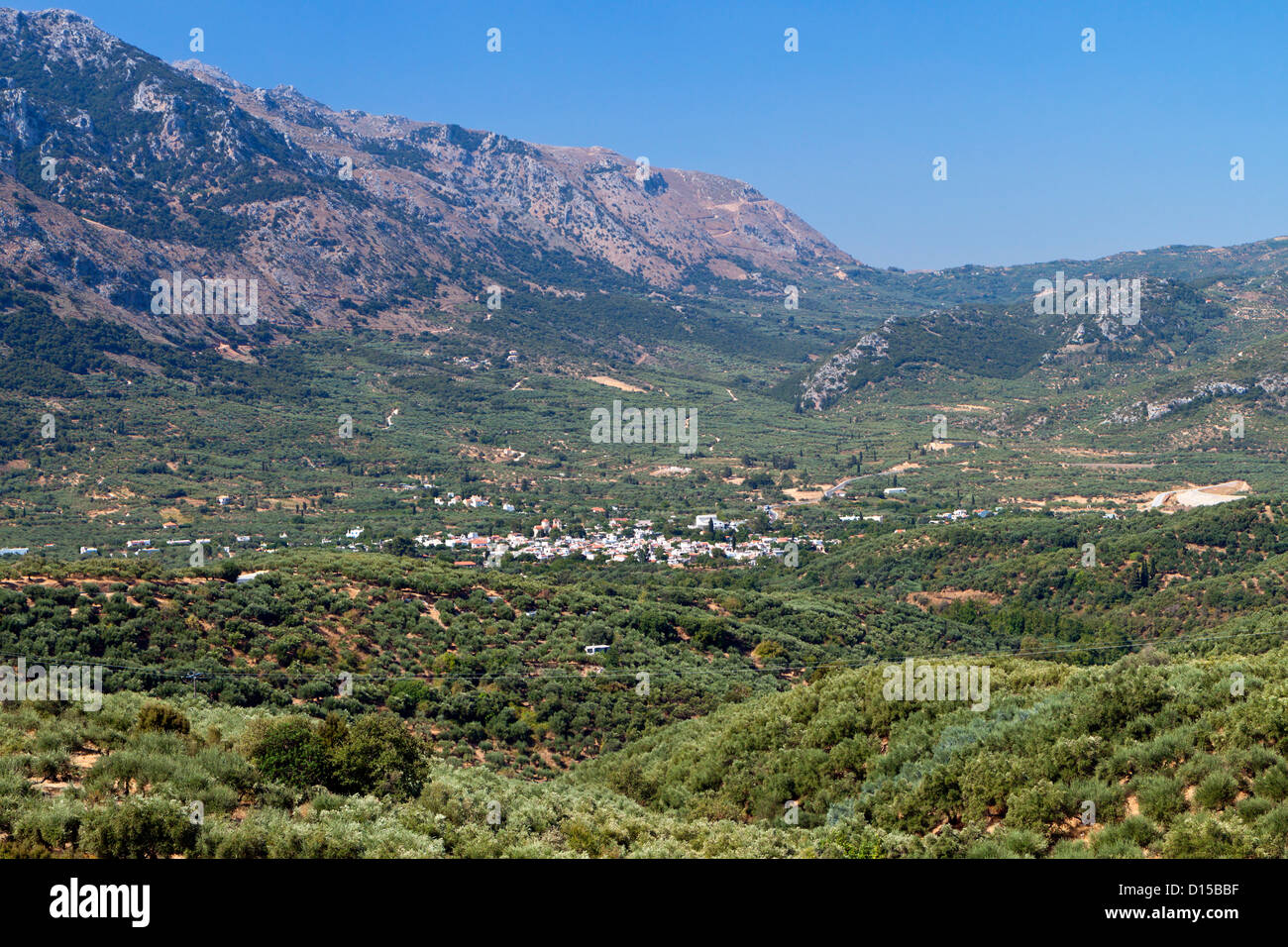 Lasithi plateau at Crete island in Greece Stock Photo - Alamy