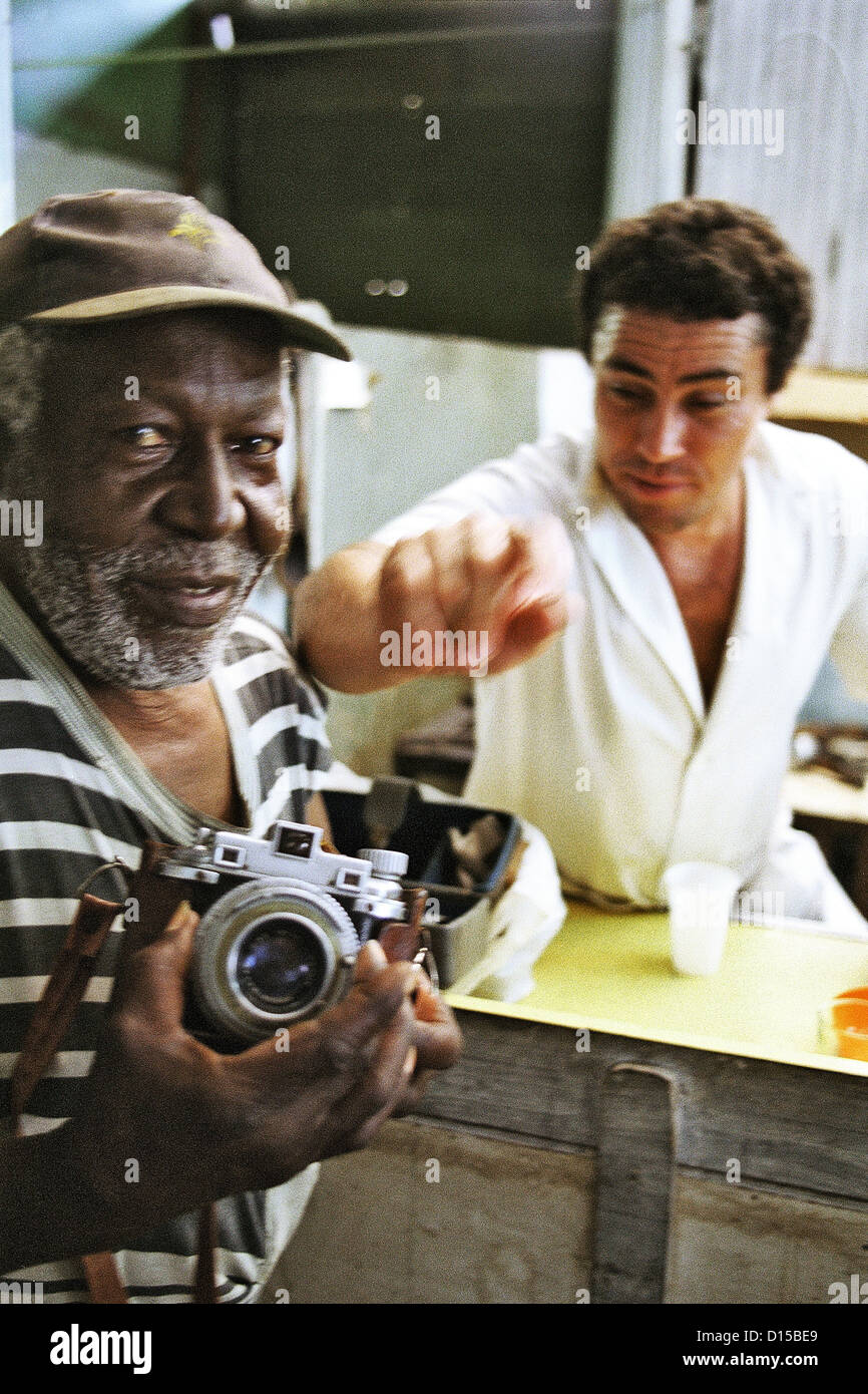 Havana, Cuba, man with a camera in a Business Stock Photo - Alamy
