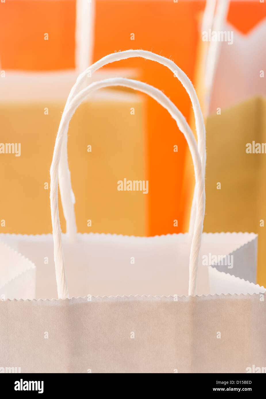 Studio Shot of shopping bags Stock Photo - Alamy
