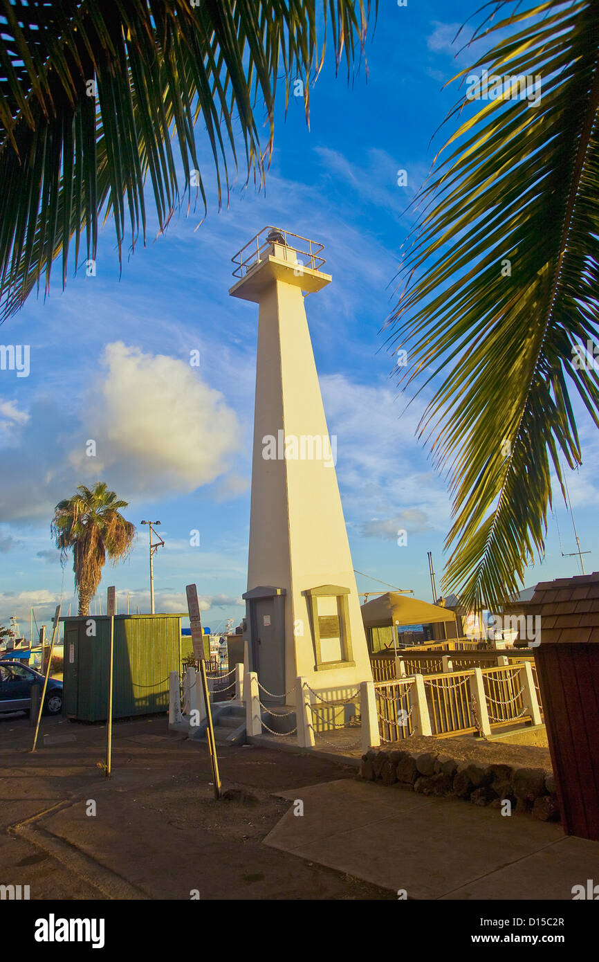 Hawaii, Maui, Lahaina, Old Lahaina Lighthouse Stock Photo - Alamy