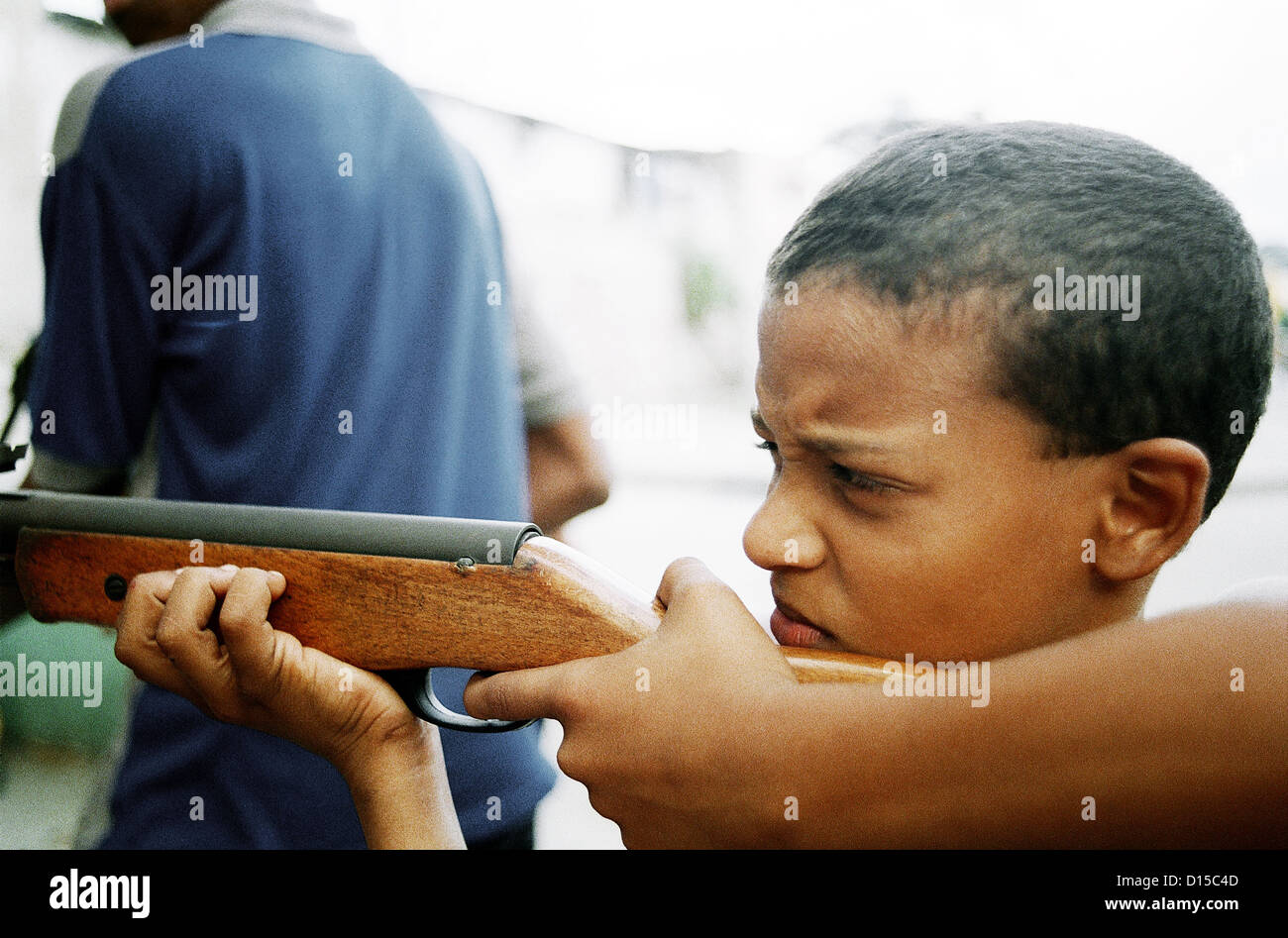Santiago de Cuba, Cuba, the boy Targets Stock Photo - Alamy
