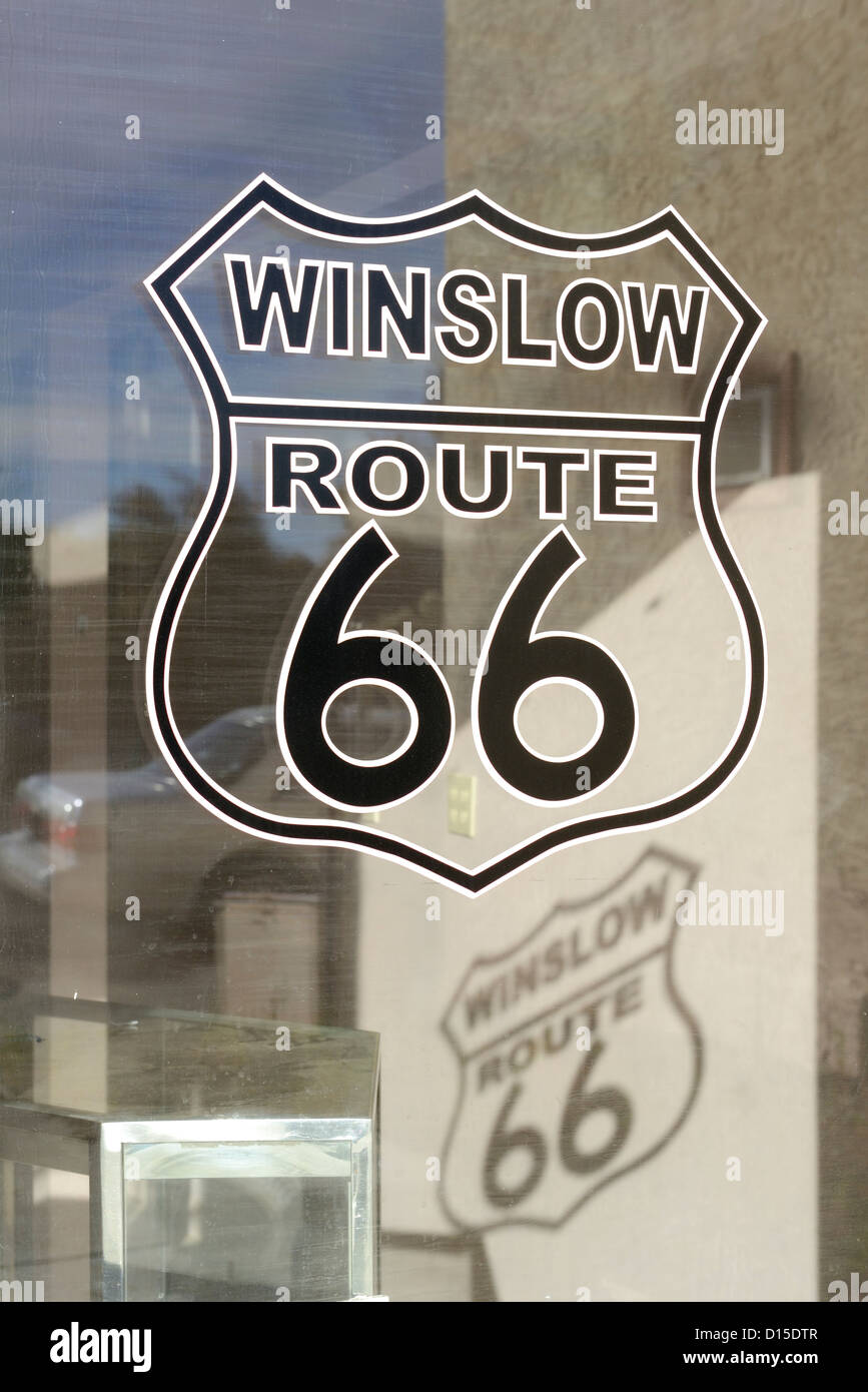 Winslow sign hi-res stock photography and images - Alamy