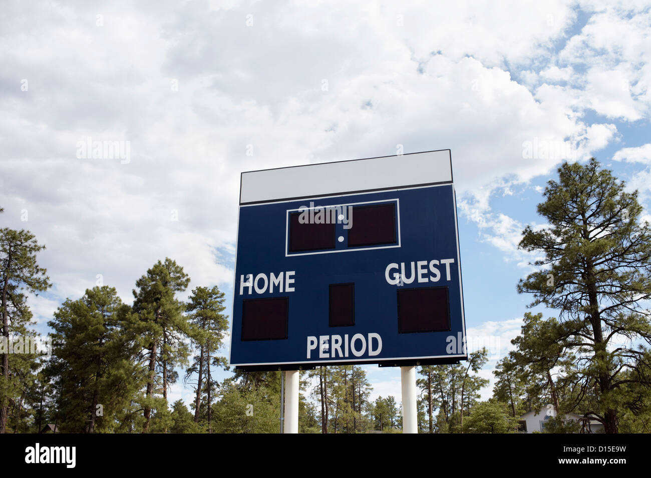 USA, Arizona, Phoenix, low angle view of scoreboard Stock Photo - Alamy
