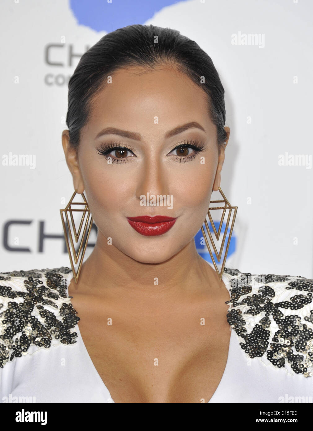 Dec. 7, 2012 - Los Angeles, California, U.S. - Adrienne Bailon ...