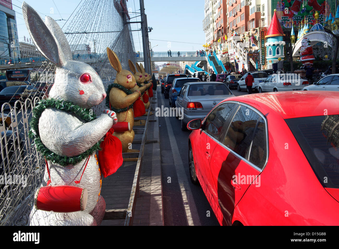 Bunny Statues On The Moon at Alexis Hoff blog