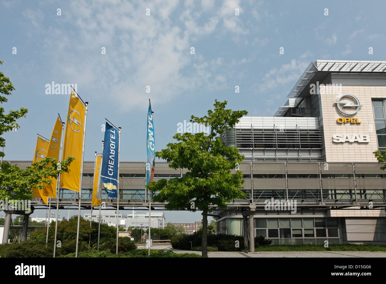 Russelsheim, Germany, Adam Opel Building, headquarters of the Adam Opel ...