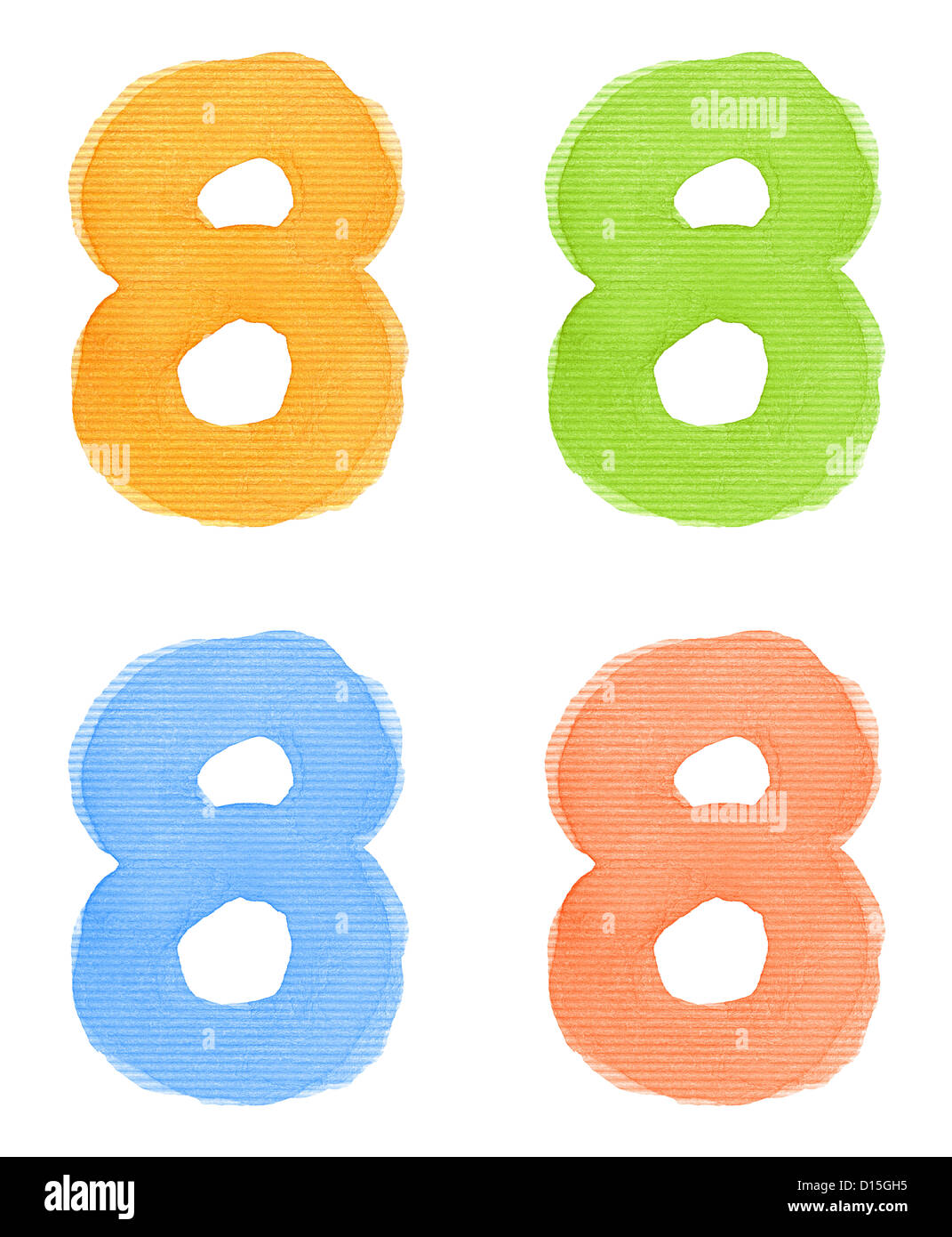 Number eight handwritten number eight hi-res stock photography and ...