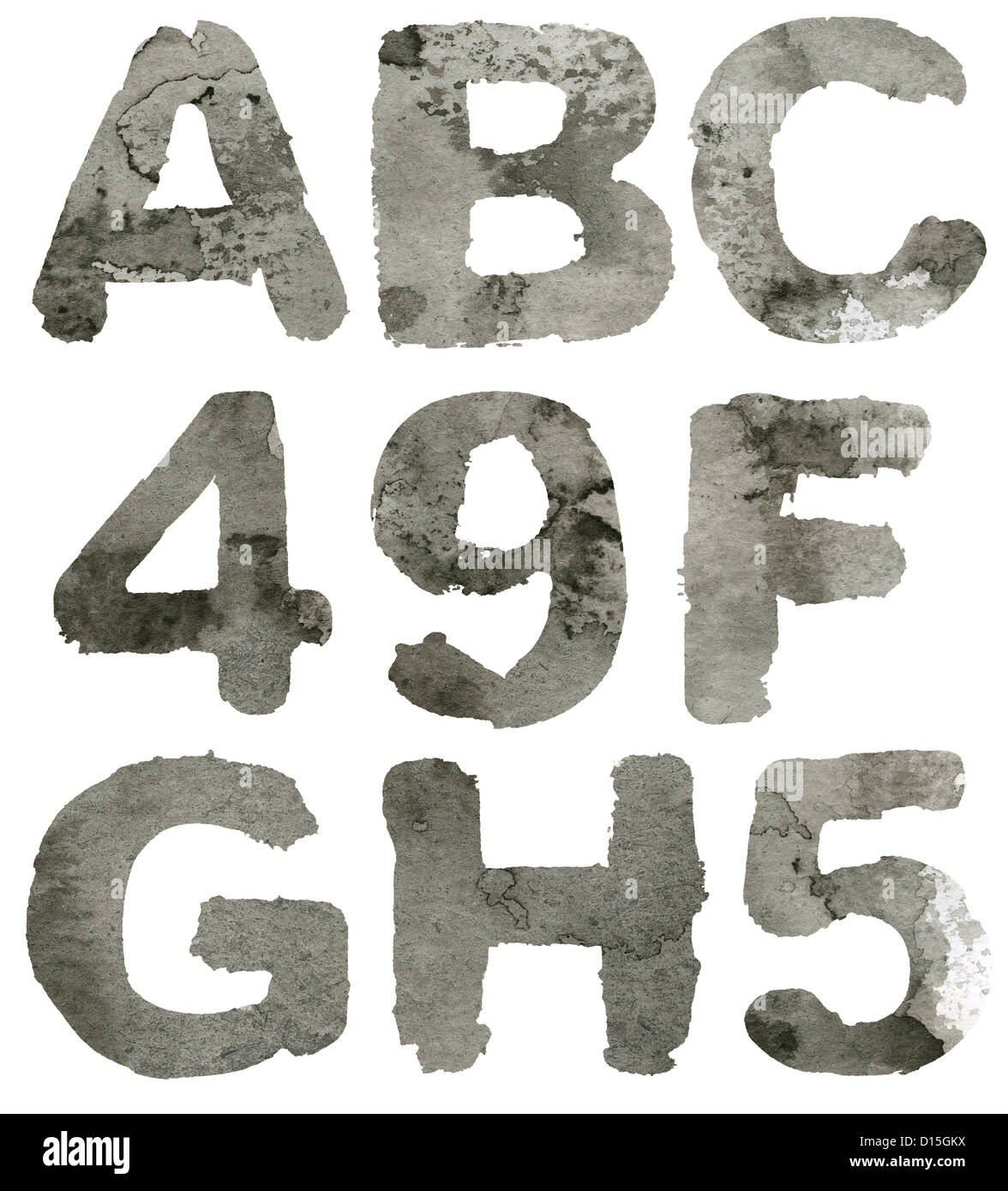 Artistic alphabet hi-res stock photography and images - Alamy