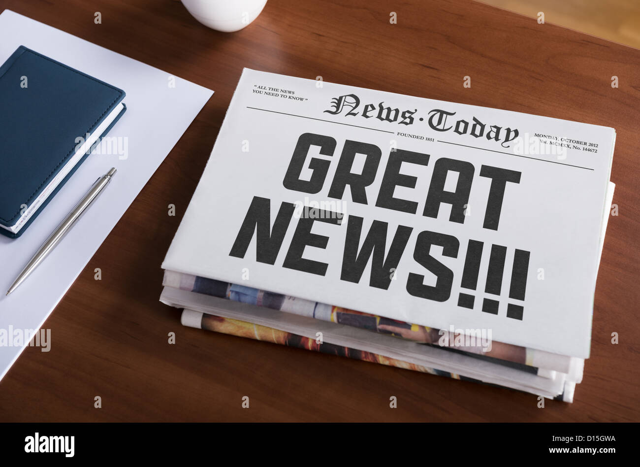 Newspaper hi-res stock photography and images - Alamy