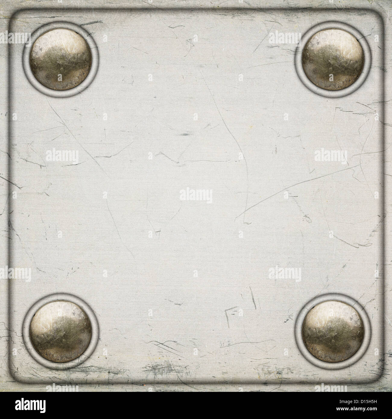 Designed metal texture with rivets Stock Photo - Alamy