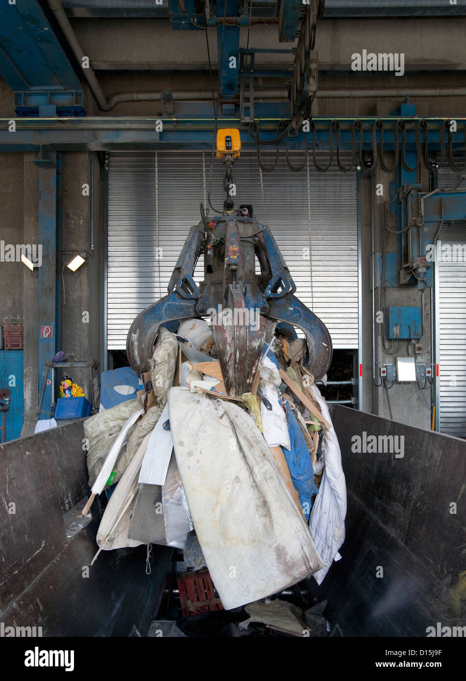 Herten, Germany, AGR incineration plant Stock Photo - Alamy