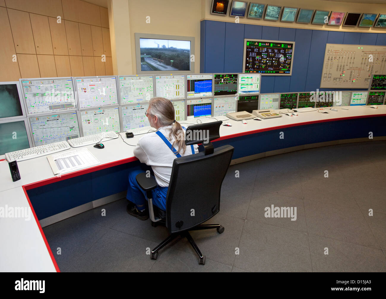 Herten, Germany, AGR incineration plant Stock Photo - Alamy