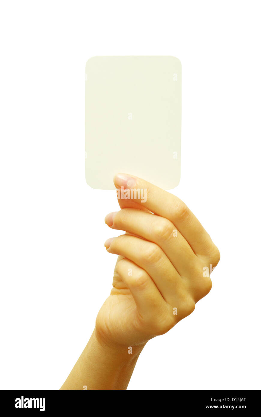 Hand held placard hi-res stock photography and images - Alamy