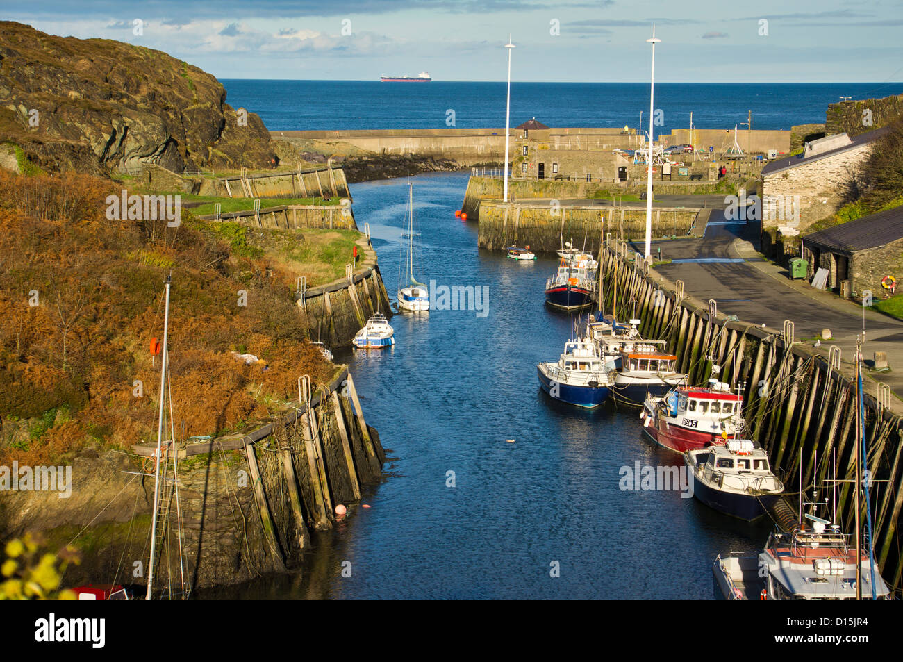 Amlwch Port Amlwch Anglesey North Wales Uk. Watch Tower/ Heritage ...