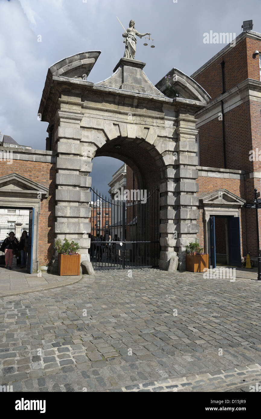 a scene taken in the beautiful irish capital Stock Photo - Alamy