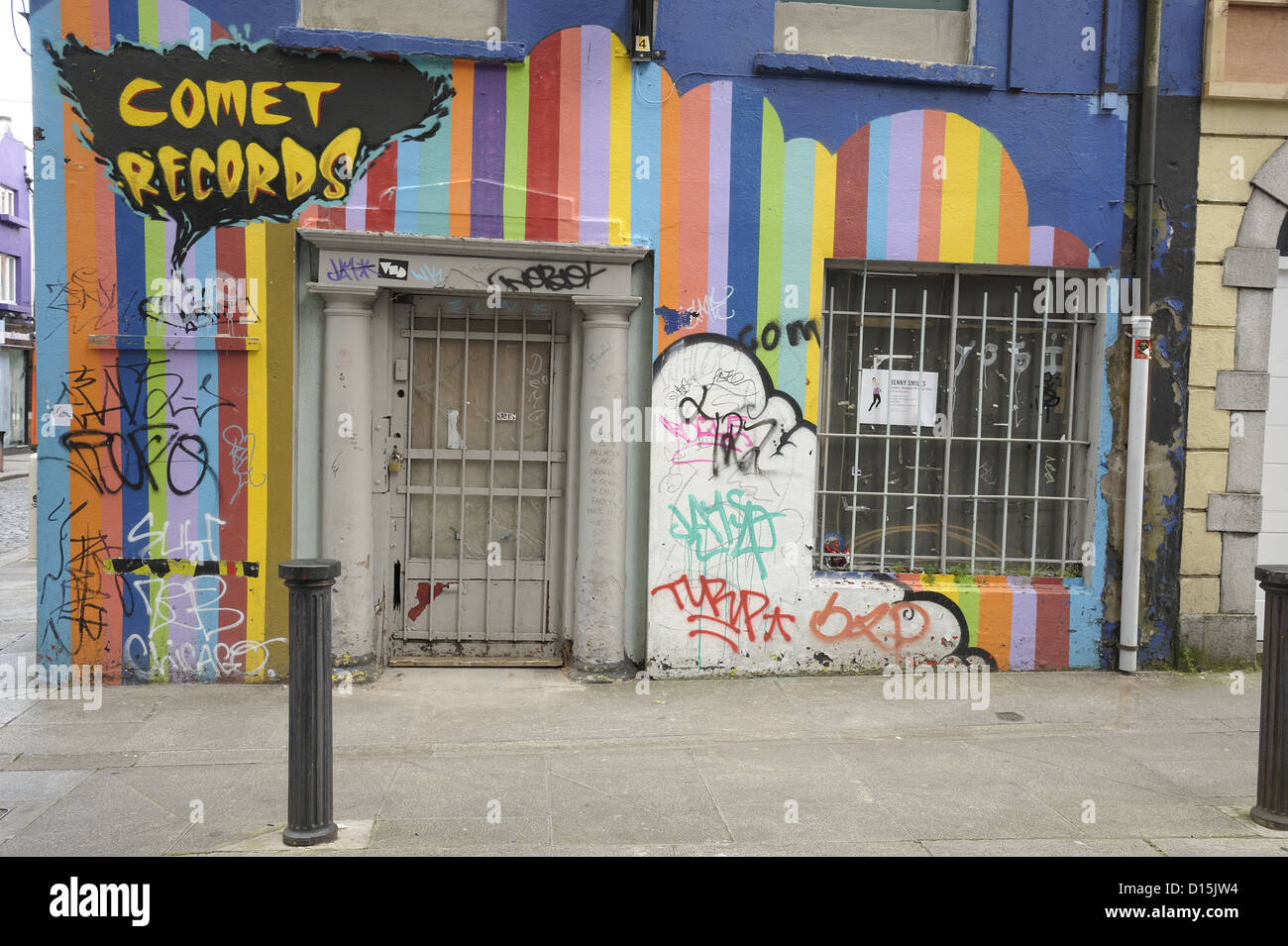 A beautiful scene in Dublin, the beautiful capital of Iteland Stock ...
