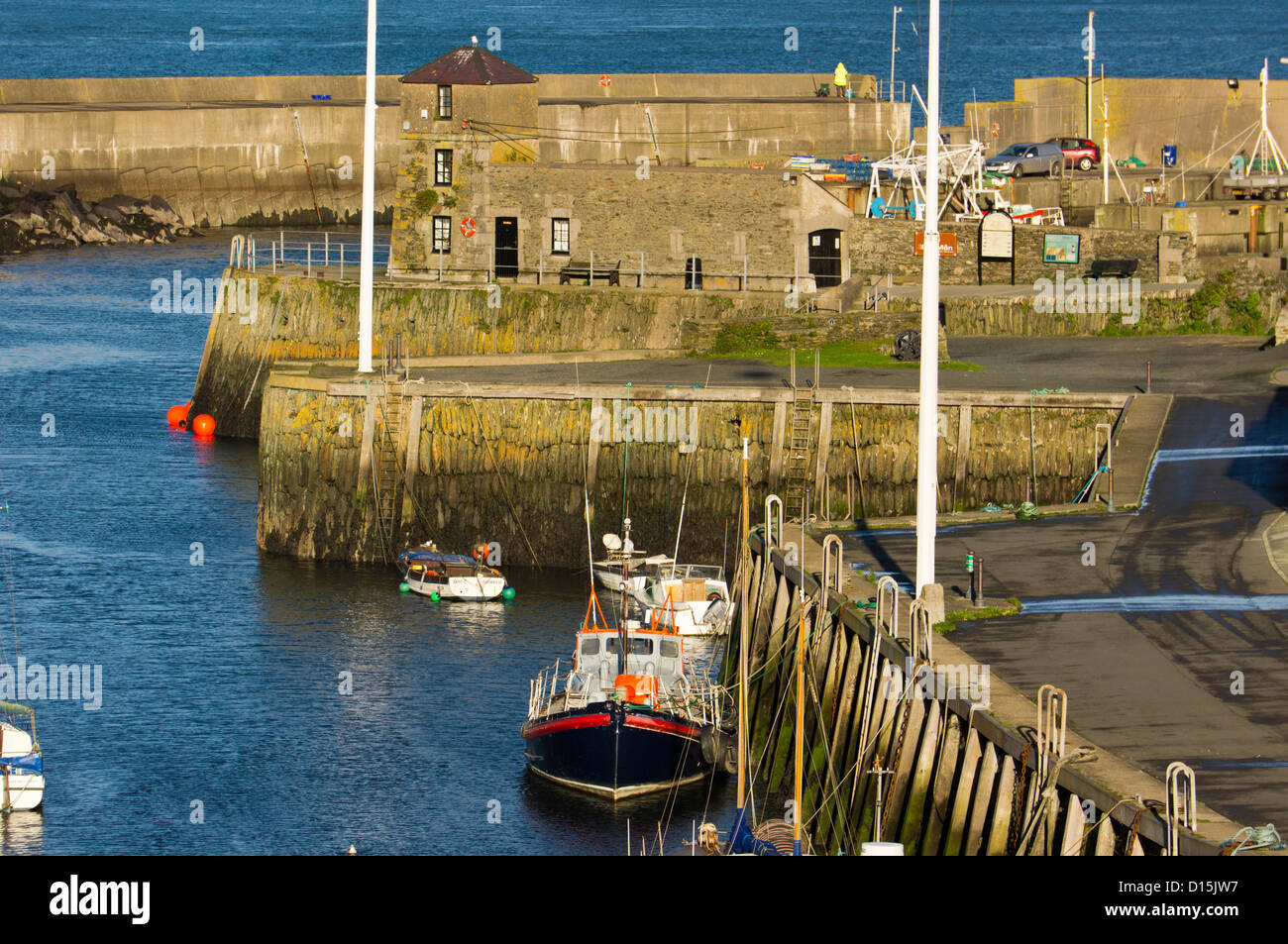 Amlwch Port Amlwch Anglesey North Wales Uk. Watch Tower/ Heritage ...