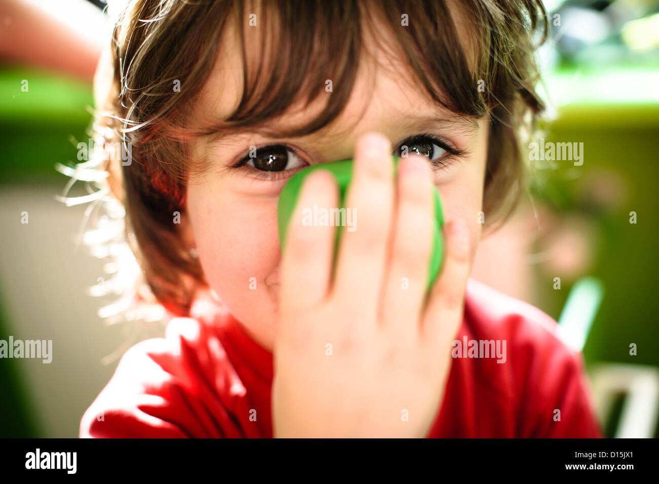 portrait of child Stock Photo - Alamy