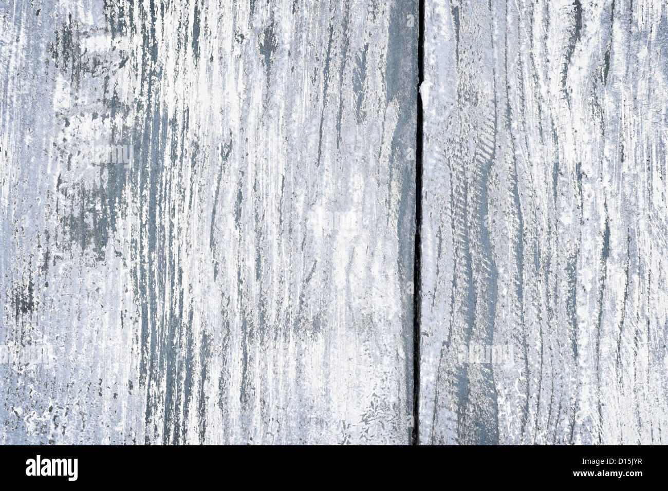 Distressed Blue Painted Wood