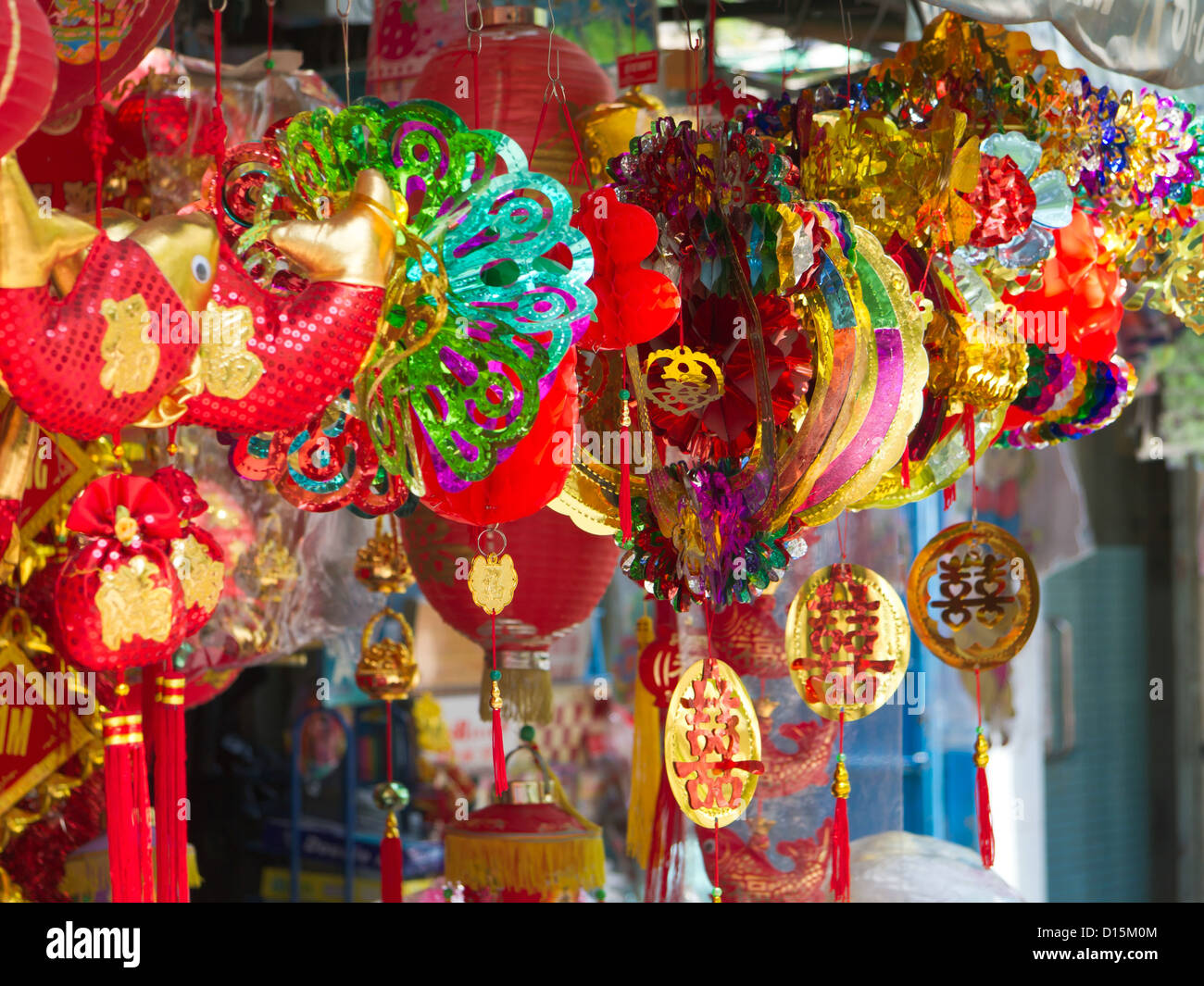 Traditional Chinese Lanterns in the Streets of Ho Chi Minh City ...