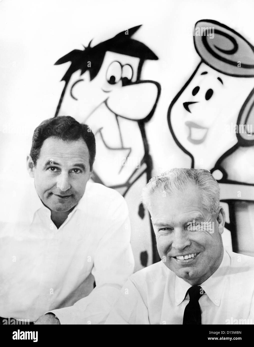 William hanna and joseph barbera Black and White Stock Photos & Images ...