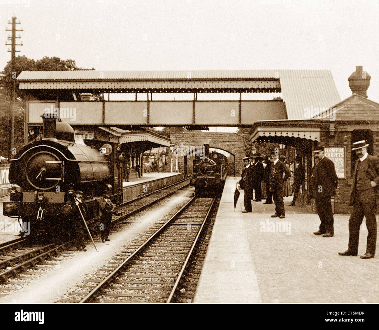 Edwardian railway station hi-res stock photography and images - Alamy