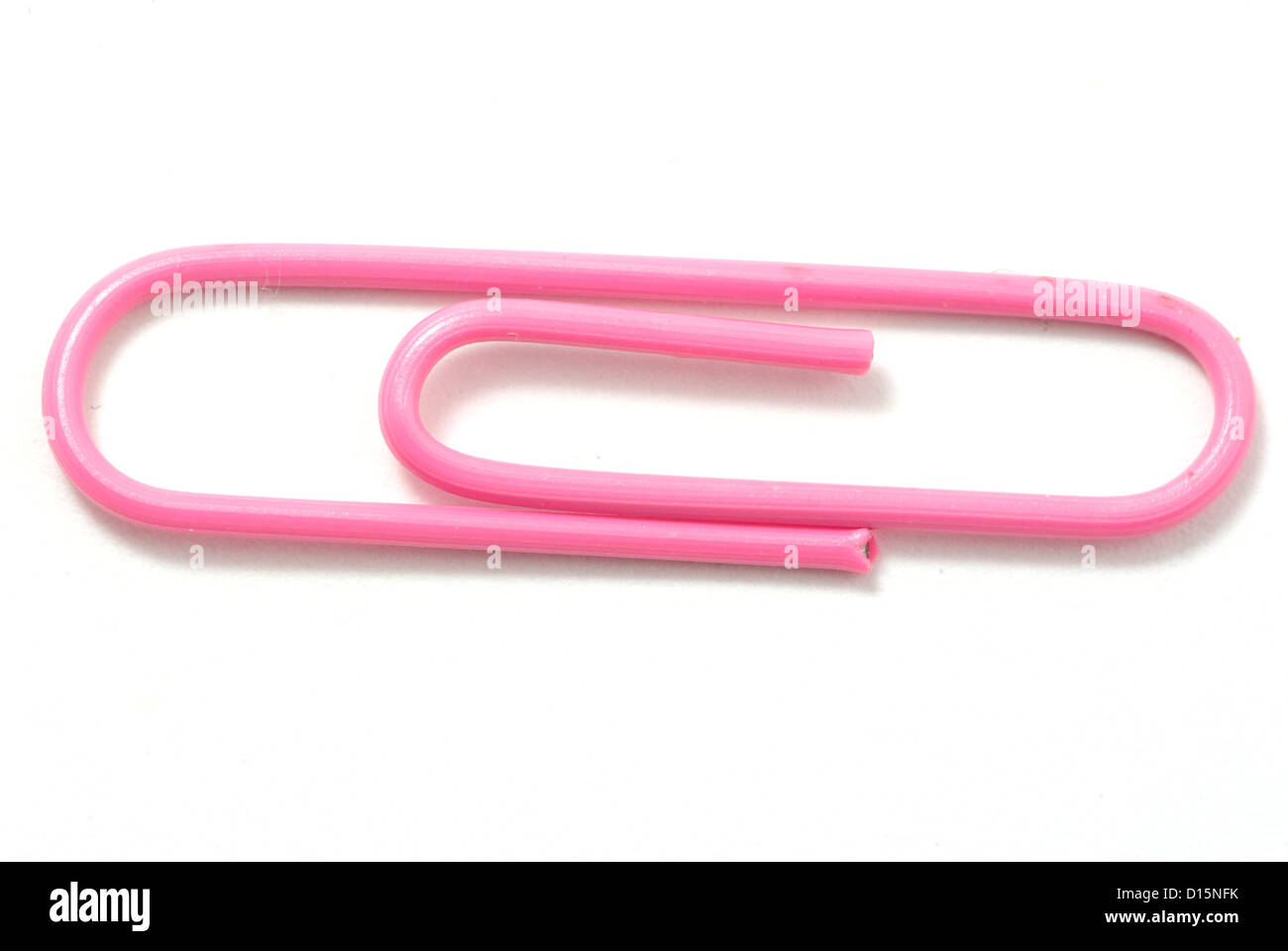 paper-clip isolated on white background with clipping path Stock Photo ...