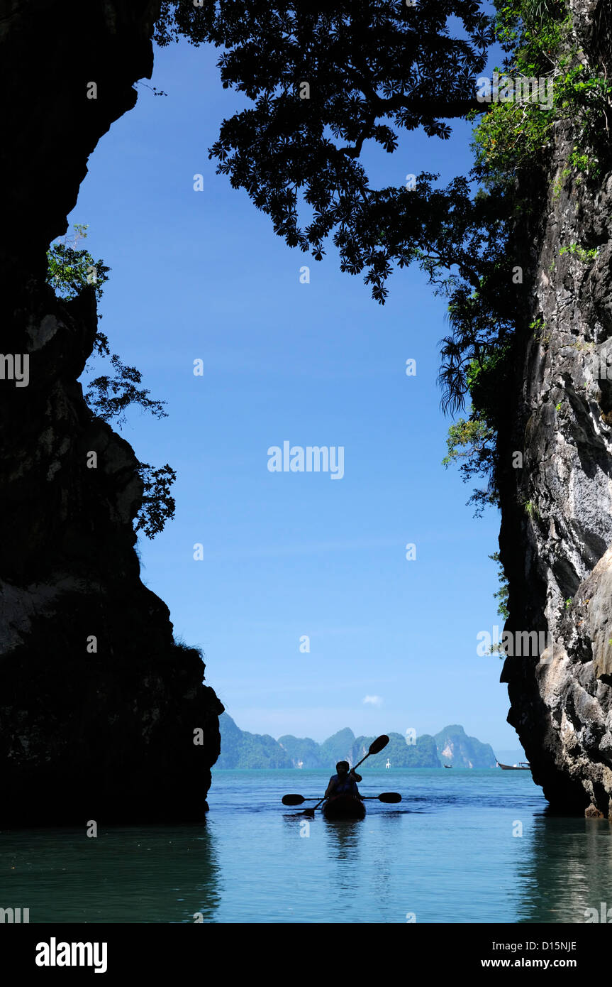 sea kayaking Kayak Ao Thalane krabi thailand Phang Nga bay ao nang ...