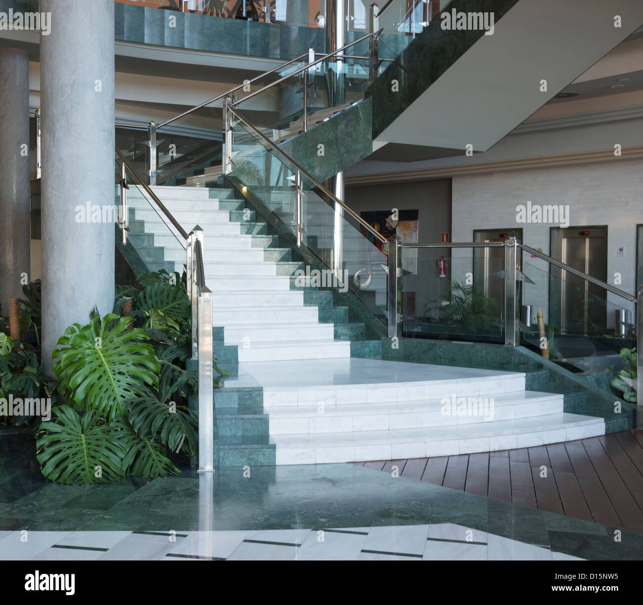 Marble stairs hi-res stock photography and images - Alamy