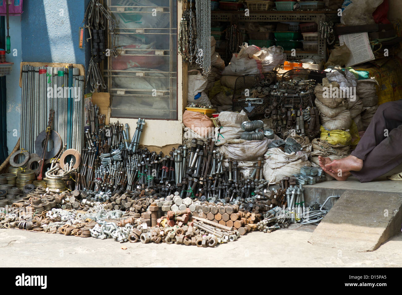 Shop for Spare Parts and Tools in Ho Chi Minh City, Vietnam Stock Photo ...