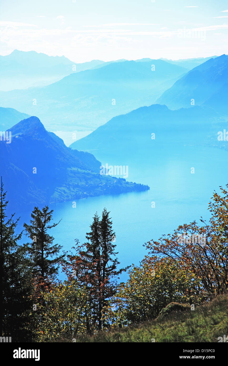 Switzerland rigi lake lucerne hi-res stock photography and images - Alamy