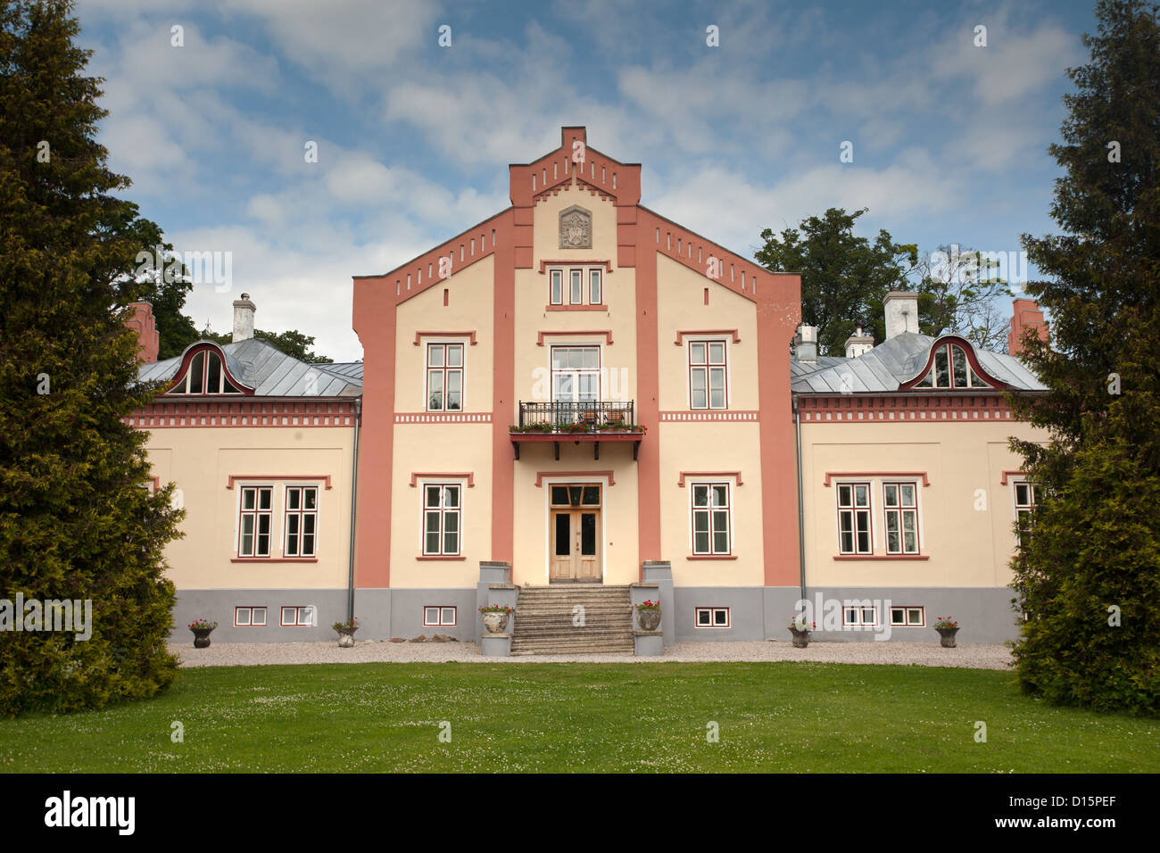 Muhu: Pädaste Manor House Stock Photo - Alamy