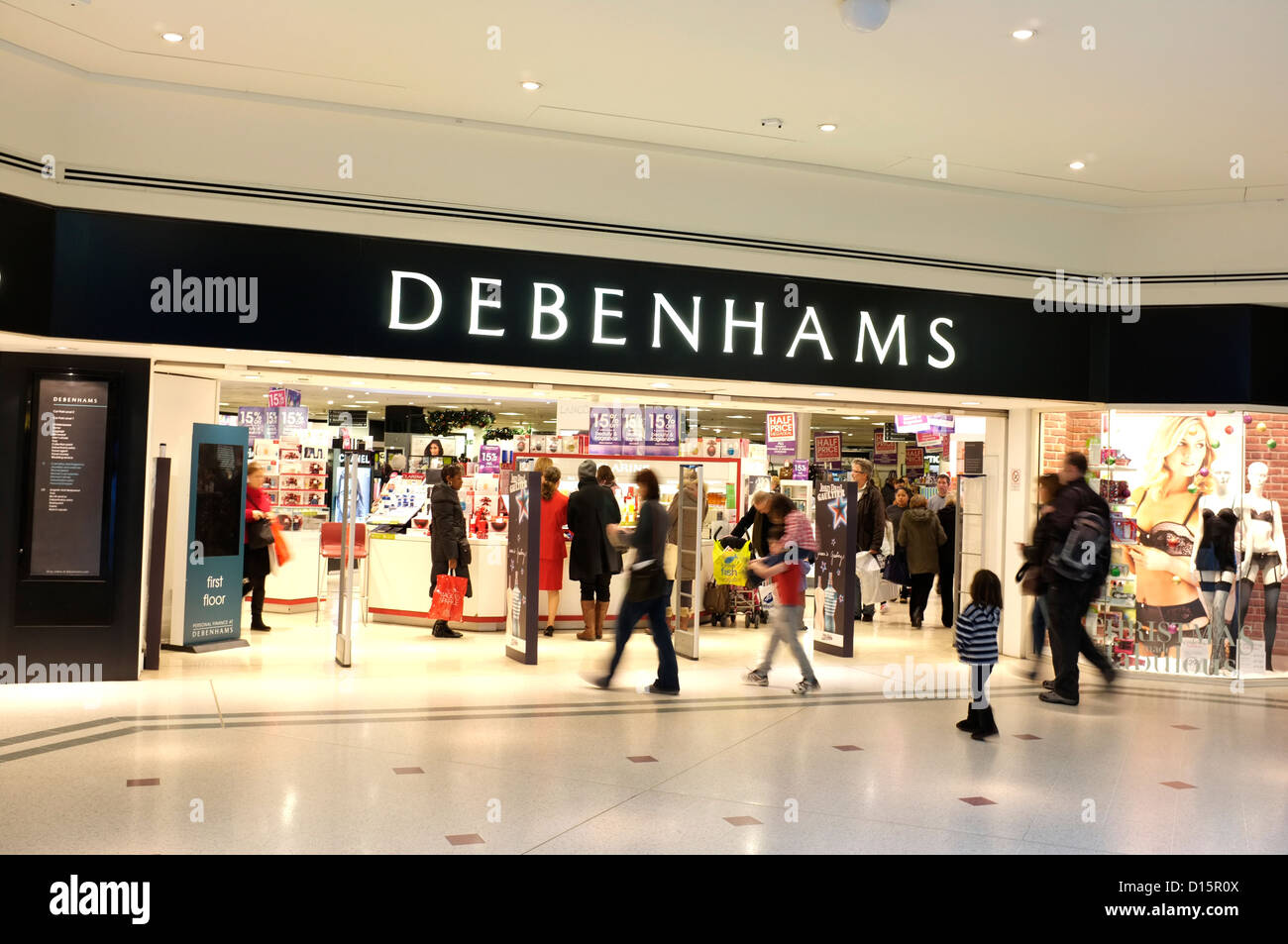 debenhams department store the glades bromley kent uk 2012 Stock Photo ...