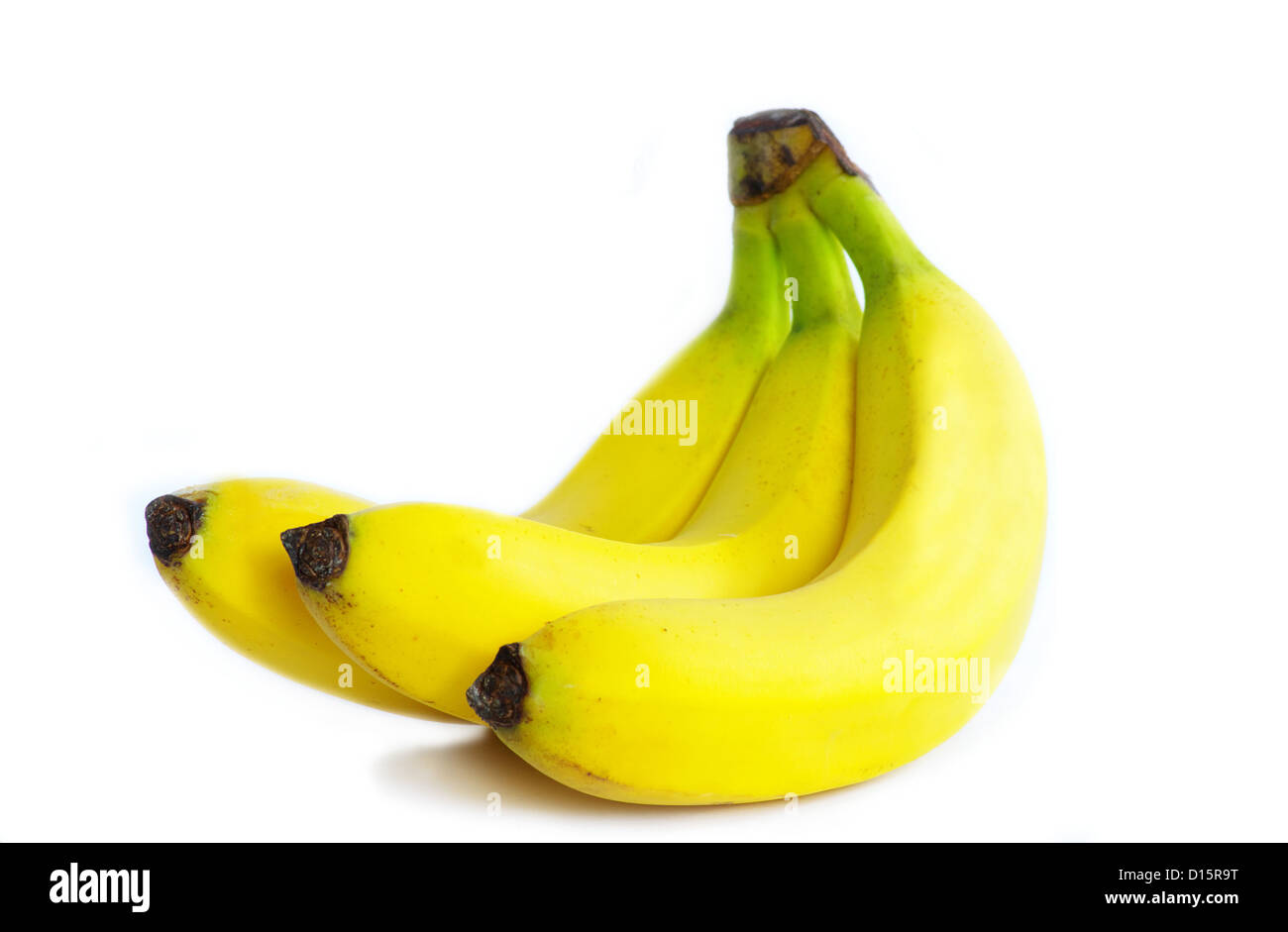 banana fruits isolated on white background Stock Photo - Alamy