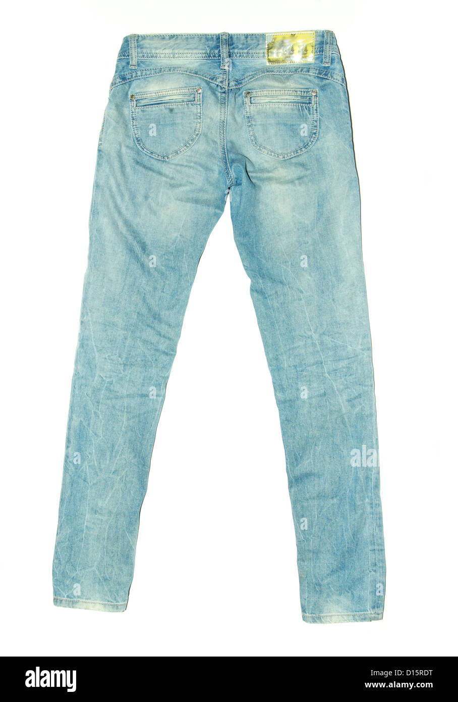 Seams jeans Cut Out Stock Images & Pictures - Alamy